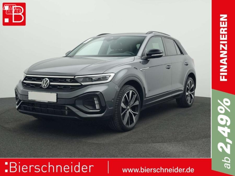 Pelēks Volkswagen T-Roc 2024 Kauņa, ar dzinēja tilpumu 1.50 L un nobraukumu 20 tūkst. km par 32649 €, foto 1 vietnē AUTOMOTO.COM.LV