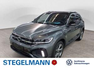 Pelēks Volkswagen T-Roc 2025 Kauņa, ar dzinēja tilpumu 1.50 L un nobraukumu 20 tūkst. km par 32098 €, foto  vietnē AUTOMOTO.COM.LV
