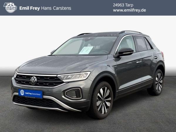 Grey Volkswagen T-Roc 2025 in Kaunas, with an engine capacity of 1.00 L and mileage of 19 thousand km for 26913 €, photo 1 on AUTOMOTO.COM.LV