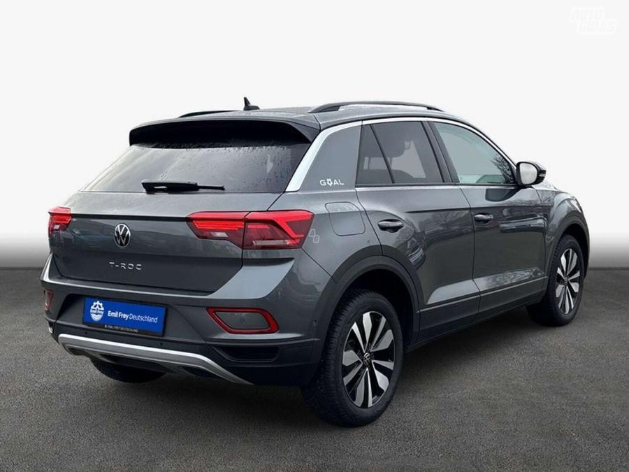 Grey Volkswagen T-Roc 2025 in Kaunas, with an engine capacity of 1.00 L and mileage of 19 thousand km for 26913 €, photo 2 on AUTOMOTO.COM.LV