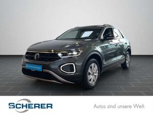 Pelēks Volkswagen T-Roc 2025 Kauņa, ar dzinēja tilpumu 2.00 L un nobraukumu 26 tūkst. km par 26830 €, foto  vietnē AUTOMOTO.COM.LV