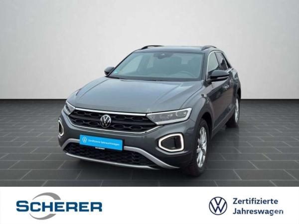 Pelēks Volkswagen T-Roc 2025 Kauņa, ar dzinēja tilpumu 2.00 L un nobraukumu 20 tūkst. km par 33114 €, foto 1 vietnē AUTOMOTO.COM.LV