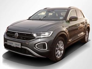 Grey Volkswagen T-Roc 2025 in Kaunas, with an engine capacity of 2.00 L and mileage of 27 thousand km for 32649 €, photo 9 on AUTOMOTO.COM.LV