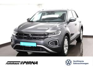 Grey Volkswagen T-Roc 2025 in Kaunas, with an engine capacity of 1.00 L and mileage of 21 thousand km for 24872 €, photo  on AUTOMOTO.COM.LV