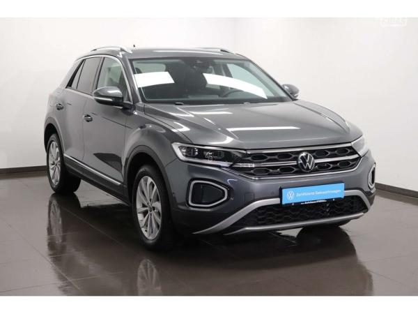 Grey Volkswagen T-Roc 2025 in Kaunas, with an engine capacity of 1.00 L and mileage of 21 thousand km for 24872 €, photo 3 on AUTOMOTO.COM.LV
