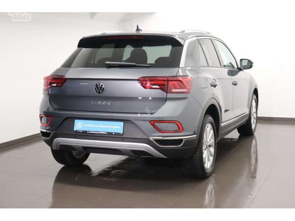 Grey Volkswagen T-Roc 2025 in Kaunas, with an engine capacity of 1.00 L and mileage of 21 thousand km for 24872 €, photo 6 on AUTOMOTO.COM.LV