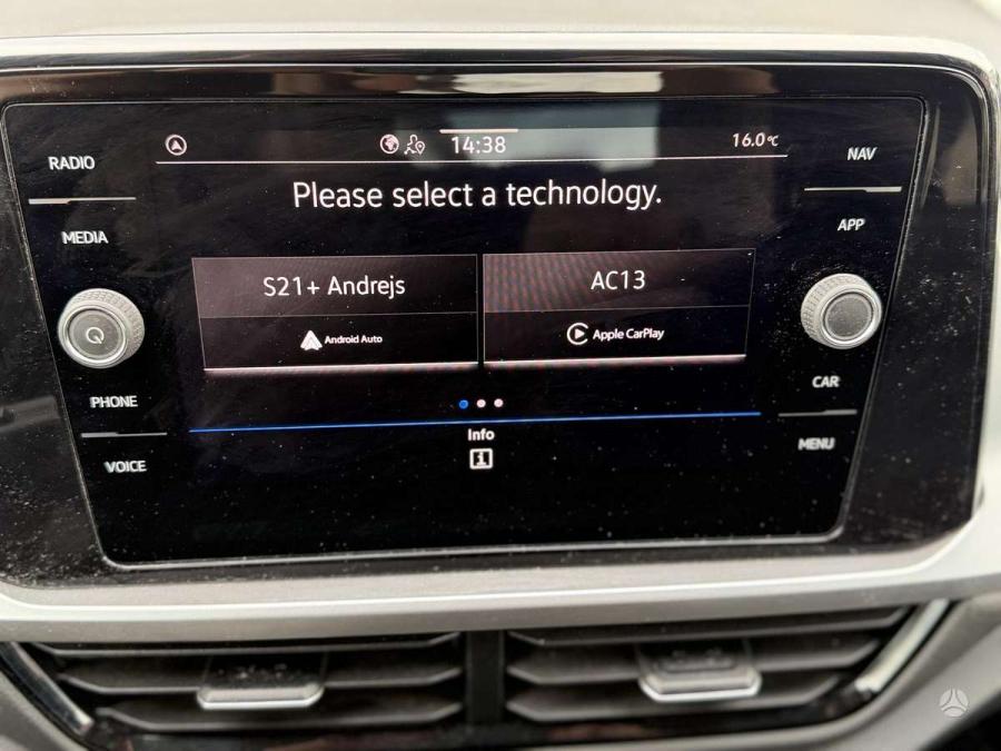 Grey Volkswagen T-Roc 2025 in Kaunas, with an engine capacity of 1.50 L and mileage of 28 thousand km for 14150 €, photo 23 on AUTOMOTO.COM.LV