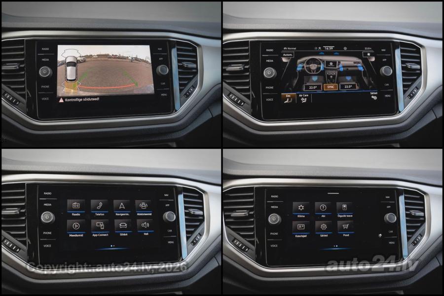 Pelēks Volkswagen T-Roc 2022 Tartu, ar dzinēja tilpumu 1.50 L un nobraukumu 49 tūkst. km par 21900 €, foto 19 vietnē AUTOMOTO.COM.LV
