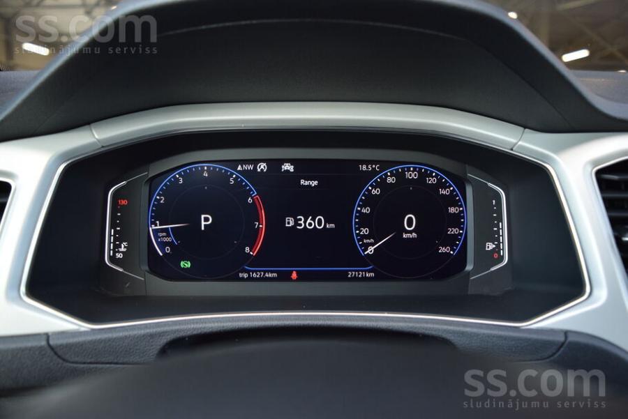 Sarkans Volkswagen T-Roc 2021 Rīga, ar dzinēja tilpumu 1.50 L un nobraukumu 27 tūkst. km par 23500 €, foto 12 vietnē AUTOMOTO.COM.LV
