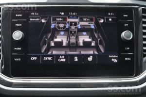 Sarkans Volkswagen T-Roc 2018 Rīga, ar dzinēja tilpumu 1.50 L un nobraukumu 104 tūkst. km par 17990 €, foto 18 vietnē AUTOMOTO.COM.LV