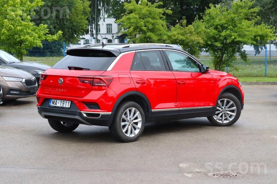 Sarkans Volkswagen T-Roc 2018 Rīga, ar dzinēja tilpumu 1.50 L un nobraukumu 104 tūkst. km par 17990 €, foto 35 vietnē AUTOMOTO.COM.LV