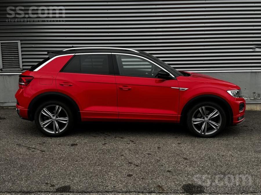 Sarkans Volkswagen T-Roc 2018 Rīga, ar dzinēja tilpumu 1.50 L un nobraukumu 170 tūkst. km par 16900 €, foto 7 vietnē AUTOMOTO.COM.LV