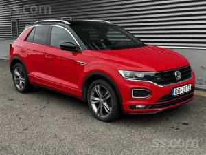 Sarkans Volkswagen T-Roc 2018 Rīga, ar dzinēja tilpumu 1.50 L un nobraukumu 170 tūkst. km par 16900 €, foto 8 vietnē AUTOMOTO.COM.LV