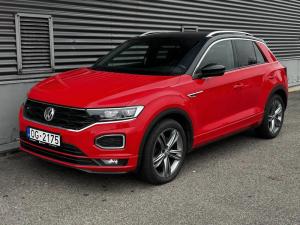 Red Volkswagen T-Roc 2018 in Riga, with an engine capacity of 1.50 L and mileage of 170 thousand km for 16900 €, photo  on AUTOMOTO.COM.LV