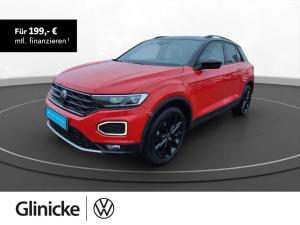 Sarkans Volkswagen T-Roc 2022 Kauņa, ar dzinēja tilpumu 1.50 L un nobraukumu 56 tūkst. km par 24819 €, foto  vietnē AUTOMOTO.COM.LV
