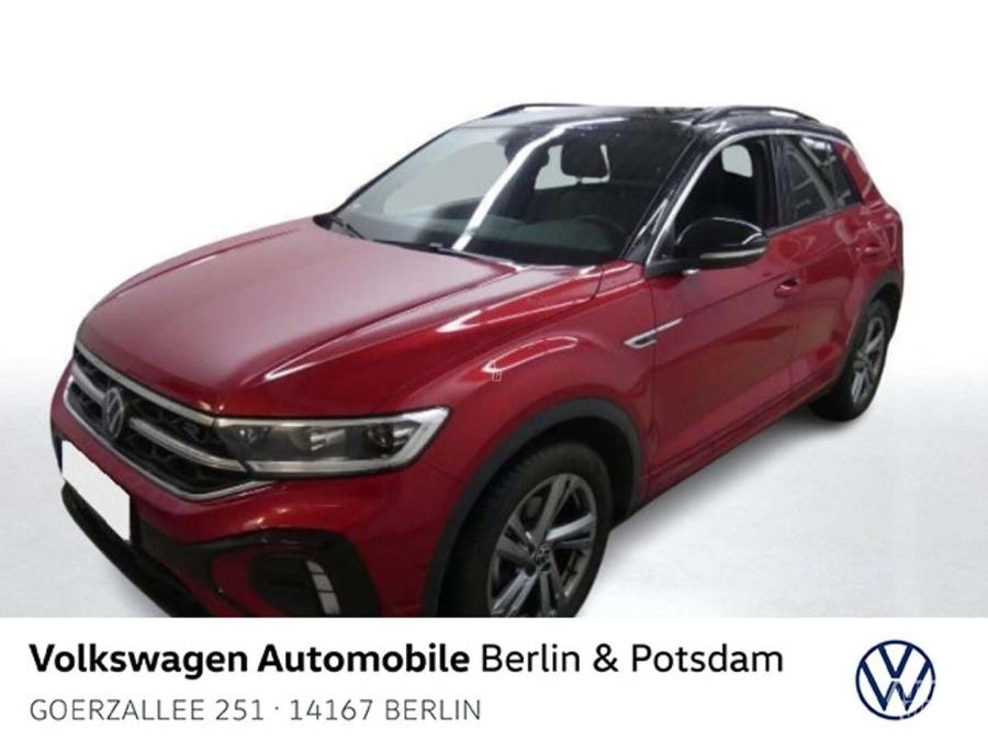 Red Volkswagen T-Roc 2023 in Kaunas, with an engine capacity of 1.50 L and mileage of 52 thousand km for 26883 €, photo 1 on AUTOMOTO.COM.LV