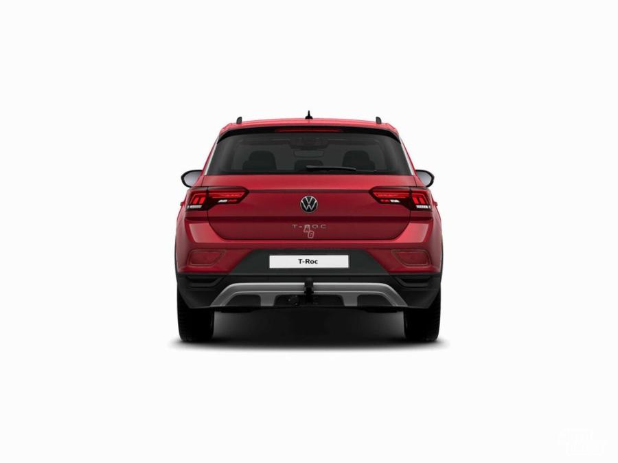 Red Volkswagen T-Roc 2024 in Kaunas, with an engine capacity of 1.50 L and mileage of 42 thousand km for 30578 €, photo 8 on AUTOMOTO.COM.LV