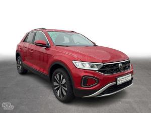 Red Volkswagen T-Roc 2024 in Kaunas, with an engine capacity of 1.00 L and mileage of 12 thousand km for 25765 €, photo 6 on AUTOMOTO.COM.LV
