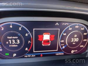 Red Volkswagen T-Roc 2018 in Ogre, with an engine capacity of 1.50 L and mileage of 134 thousand km for 14500 €, photo 11 on AUTOMOTO.COM.LV