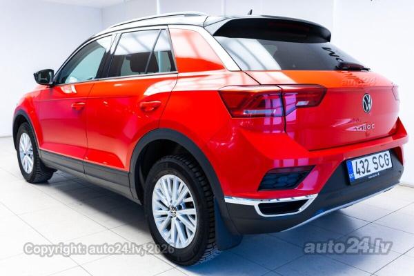 Sarkans Volkswagen T-Roc 2021 Jehvi, ar dzinēja tilpumu 1.50 L un nobraukumu 38 tūkst. km par 21000 €, foto 7 vietnē AUTOMOTO.COM.LV