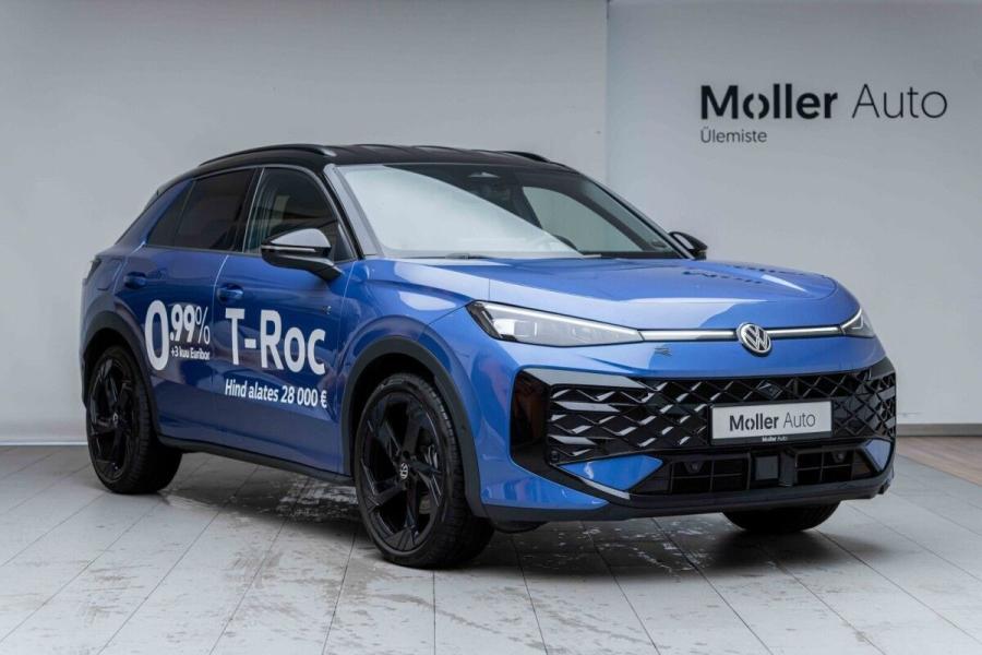 Volkswagen T-Roc 2026 Peetri, ar dzinēja tilpumu 1.50 L un nobraukumu 3 tūkst. km par 36900 €, foto 3 vietnē AUTOMOTO.COM.LV