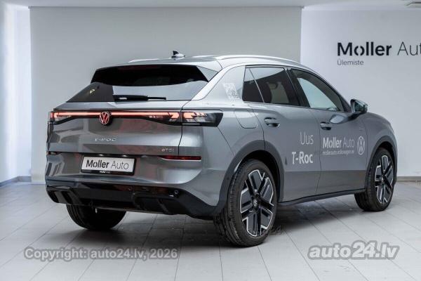 Volkswagen T-Roc 2026 in Tallinn, with an engine capacity of 1.50 L and mileage of 6 thousand km for 36700 €, photo 5 on AUTOMOTO.COM.LV