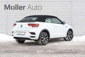 White Volkswagen T-Roc 2021 in Riga, with an engine capacity of 1.50 L and mileage of 57 thousand km for 23468 €, photo 5 on AUTOMOTO.COM.LV