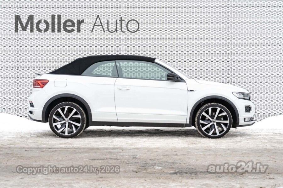 White Volkswagen T-Roc 2021 in Riga, with an engine capacity of 1.50 L and mileage of 57 thousand km for 23468 €, photo 6 on AUTOMOTO.COM.LV