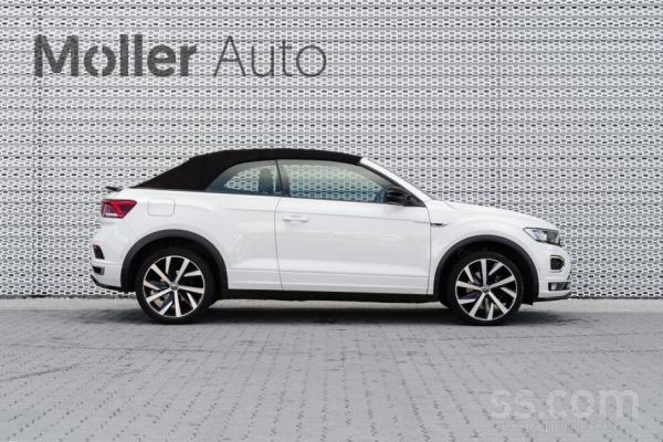 White Volkswagen T-Roc 2021 in Riga, with an engine capacity of 1.50 L and mileage of 57 thousand km for 19950 €, photo 6 on AUTOMOTO.COM.LV