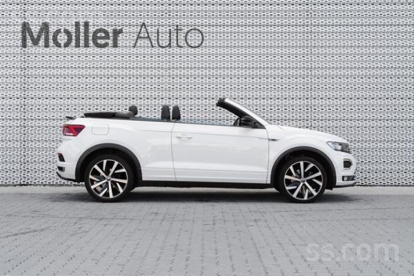 White Volkswagen T-Roc 2021 in Riga, with an engine capacity of 1.50 L and mileage of 57 thousand km for 19950 €, photo 7 on AUTOMOTO.COM.LV