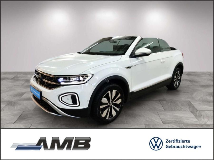 Balts Volkswagen T-Roc 2023 Kauņa, ar dzinēja tilpumu 1.50 L un nobraukumu 14 tūkst. km par 30579 €, foto 1 vietnē AUTOMOTO.COM.LV
