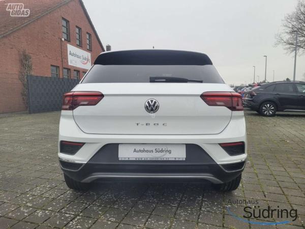 White Volkswagen T-Roc 2018 in Kaunas, with an engine capacity of 1.50 L and mileage of 76 thousand km for 21883 €, photo 6 on AUTOMOTO.COM.LV