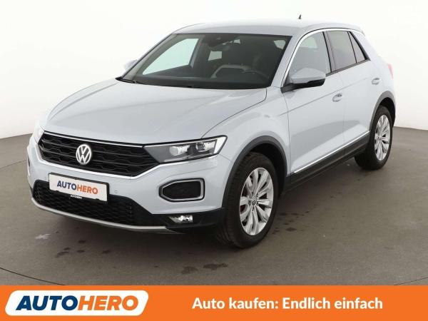 White Volkswagen T-Roc 2018 in Kaunas, with an engine capacity of 1.50 L and mileage of 36 thousand km for 25830 €, photo 1 on AUTOMOTO.COM.LV