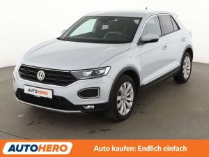White Volkswagen T-Roc 2018 in Kaunas, with an engine capacity of 1.50 L and mileage of 36 thousand km for 25830 €, photo  on AUTOMOTO.COM.LV