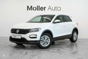 White Volkswagen T-Roc 2018 in Vilnius, with an engine capacity of 1.00 L and mileage of 113 thousand km for 13000 €, photo  on AUTOMOTO.COM.LV