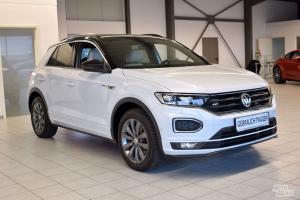 White Volkswagen T-Roc 2019 in Kaunas, with an engine capacity of 2.00 L and mileage of 83 thousand km for 25489 €, photo 2 on AUTOMOTO.COM.LV
