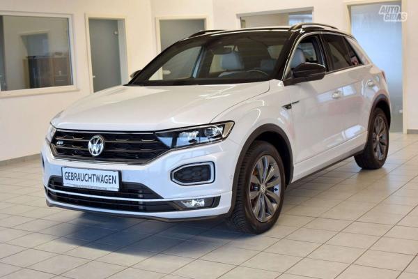 Balts Volkswagen T-Roc 2019 Kauņa, ar dzinēja tilpumu 2.00 L un nobraukumu 83 tūkst. km par 25489 €, foto 4 vietnē AUTOMOTO.COM.LV