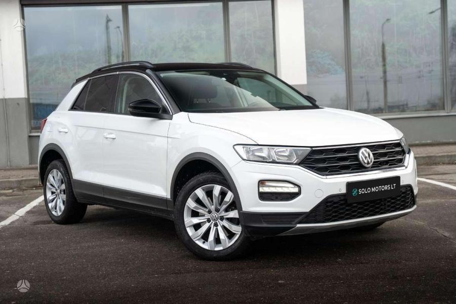 Balts Volkswagen T-Roc 2019 Viļņa, ar dzinēja tilpumu 2.00 L un nobraukumu 85 tūkst. km par 18500 €, foto 6 vietnē AUTOMOTO.COM.LV