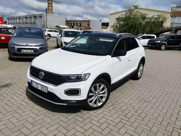 Balts Volkswagen T-Roc 2019 Tauragė, ar dzinēja tilpumu 1.97 L un nobraukumu 183 tūkst. km par 15400 €, foto 1 vietnē AUTOMOTO.COM.LV