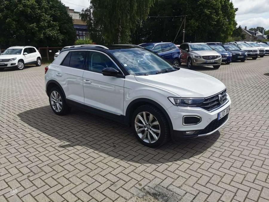 Белый Фольксваген Ти-Рок 2019 в Таураге, объемом двигателя 1.97 л и пробегом 183 тыс. км за 15400 €, фото 5 на AUTOMOTO.COM.LV