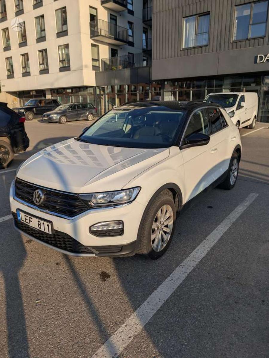 Balts Volkswagen T-Roc 2019 Viļņa, ar dzinēja tilpumu 2.00 L un nobraukumu 87 tūkst. km par 15990 €, foto 8 vietnē AUTOMOTO.COM.LV