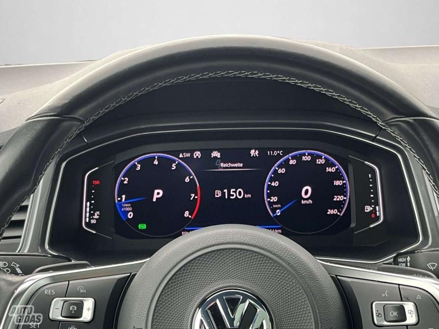 White Volkswagen T-Roc 2020 in Kaunas, with an engine capacity of 2.00 L and mileage of 43 thousand km for 26314 €, photo 10 on AUTOMOTO.COM.LV