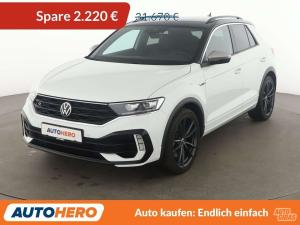 Balts Volkswagen T-Roc 2020 Kauņa, ar dzinēja tilpumu 2.00 L un nobraukumu 38 tūkst. km par 32134 €, foto  vietnē AUTOMOTO.COM.LV