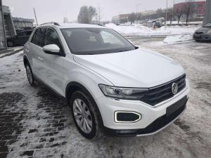 White Volkswagen T-Roc 2020 in Siauliai, with an engine capacity of 1.97 L and mileage of 118 thousand km for 19000 €, photo 3 on AUTOMOTO.COM.LV