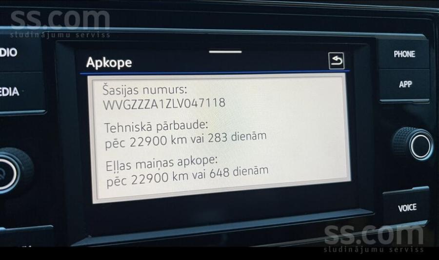 Белый Фольксваген Ти-Рок 2020 в Тукумс, объемом двигателя 2.00 л и пробегом 201 тыс. км за 15800 €, фото 7 на AUTOMOTO.COM.LV