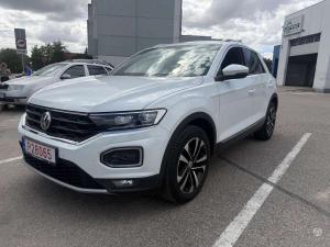 White Volkswagen T-Roc 2020 in Panevezys, with an engine capacity of 1.50 L and mileage of 154 thousand km for 16900 €, photo  on AUTOMOTO.COM.LV