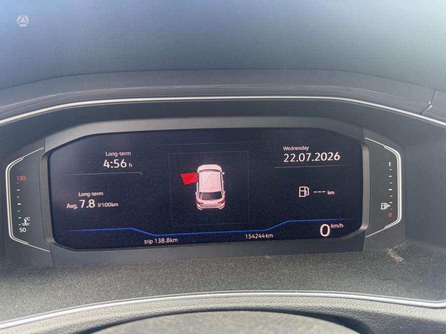 White Volkswagen T-Roc 2020 in Panevezys, with an engine capacity of 1.50 L and mileage of 154 thousand km for 16900 €, photo 21 on AUTOMOTO.COM.LV