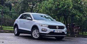Balts Volkswagen T-Roc 2020 Viļņa, ar dzinēja tilpumu 1.97 L un nobraukumu 81 tūkst. km par 17900 €, foto  vietnē AUTOMOTO.COM.LV