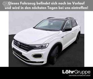 White Volkswagen T-Roc 2021 in Kaunas, with an engine capacity of 1.50 L and mileage of 34 thousand km for 29569 €, photo  on AUTOMOTO.COM.LV