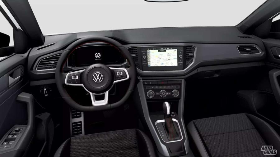 White Volkswagen T-Roc 2021 in Kaunas, with an engine capacity of 1.50 L and mileage of 62 thousand km for 29008 €, photo 15 on AUTOMOTO.COM.LV